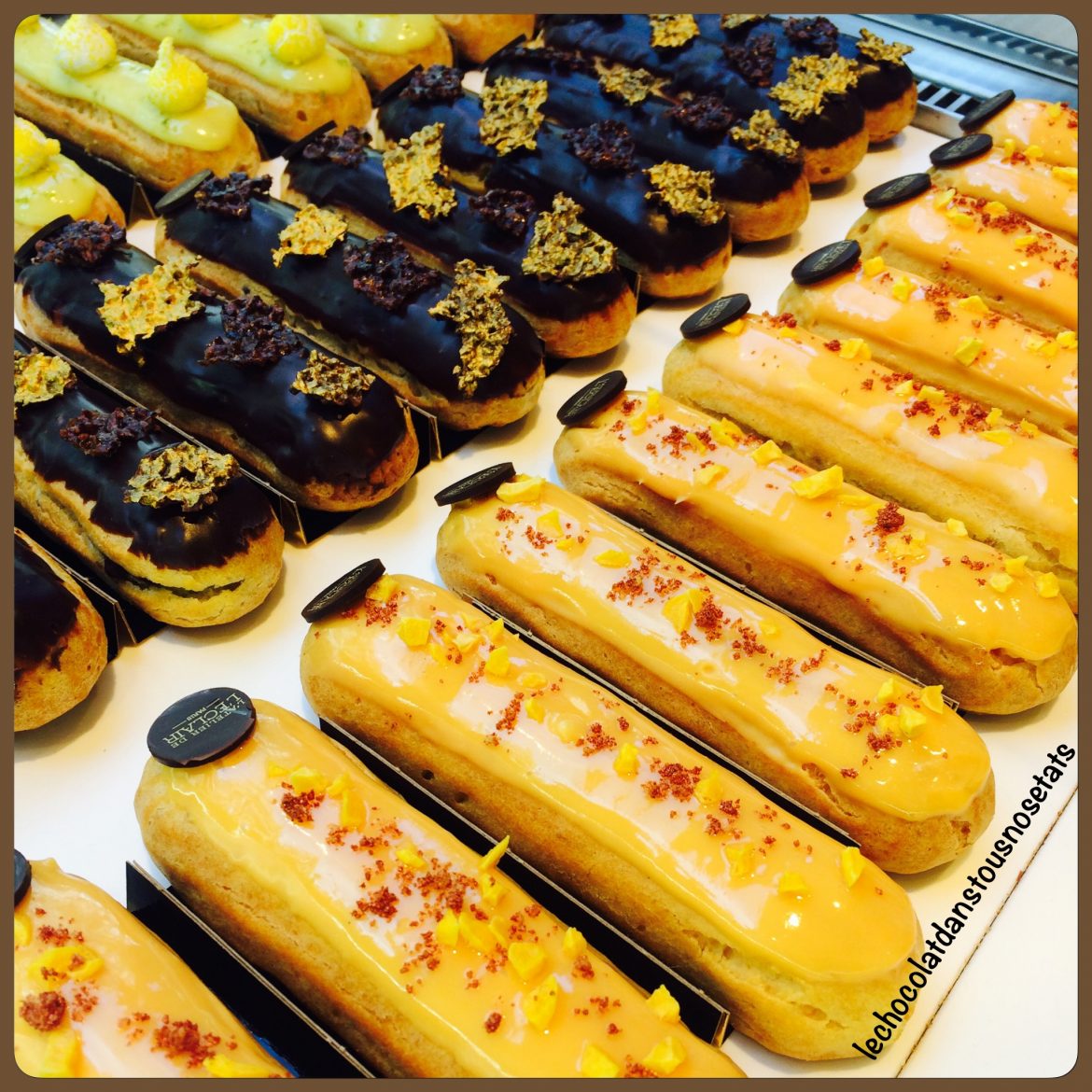 Les éclairs au chocolat de l’Atelier de l’éclair, Paris – Le Chocolat dans tous nos états