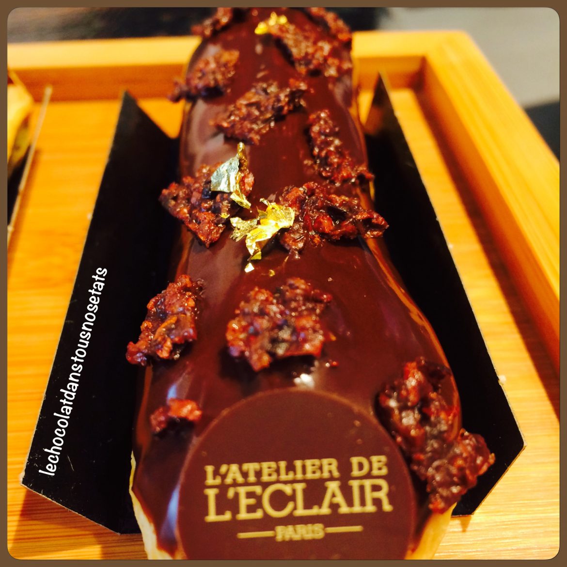 Les éclairs au chocolat de l’Atelier de l’éclair, Paris – Le Chocolat dans tous nos états