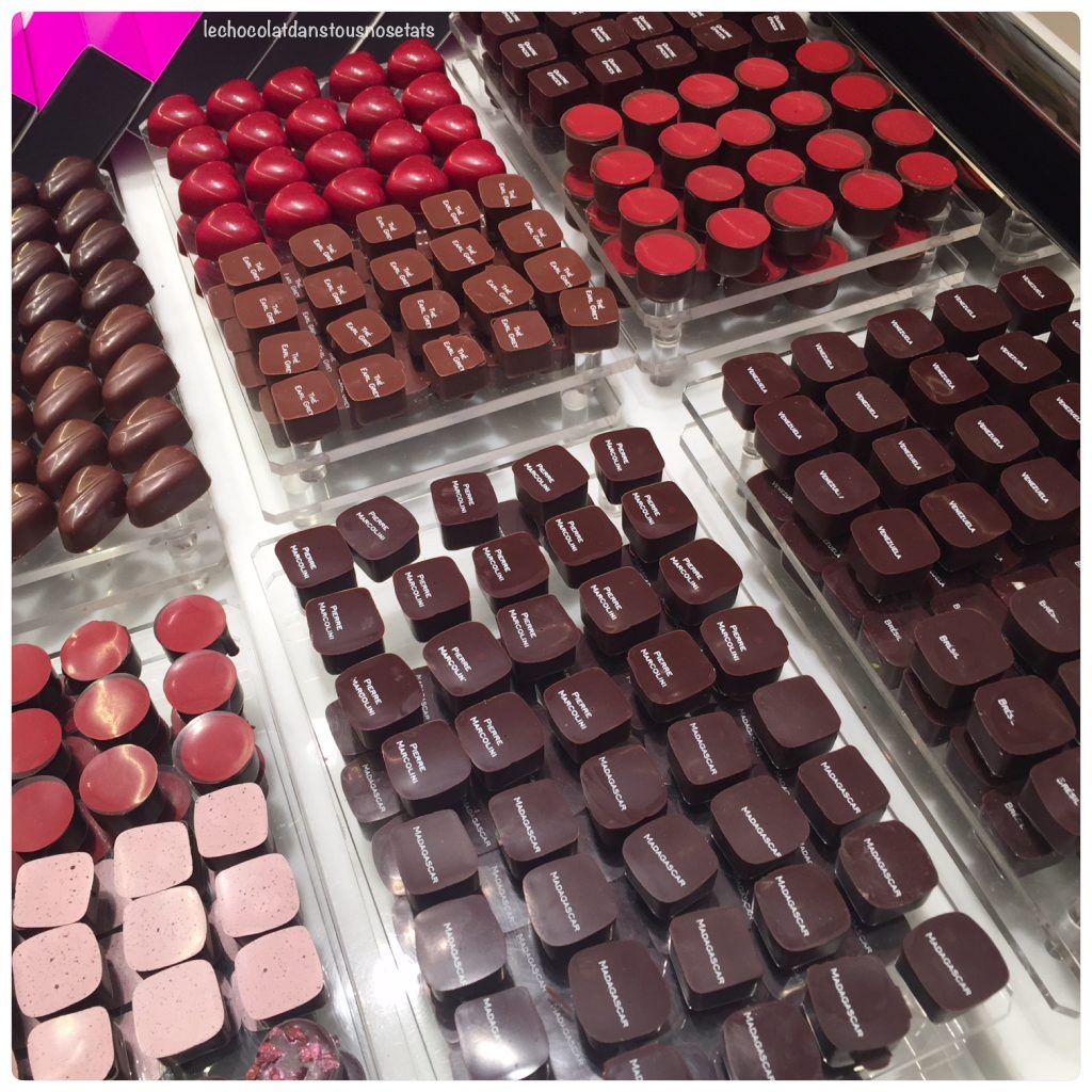 Pralinés, Pierre MARCOLINI, Paris – Le Chocolat dans tous nos états